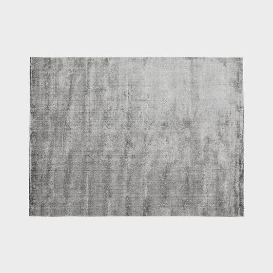 Elegant Low-Poly Carpet 3D Model – Soft Gray Texture