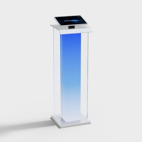 Smart Display Stand 3D model for Creative Projects