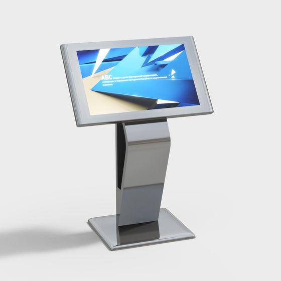 Smart Interactive Display Screen 3D model