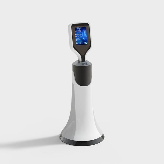 Smart Interactive Terminal 3D model for Modern Applications