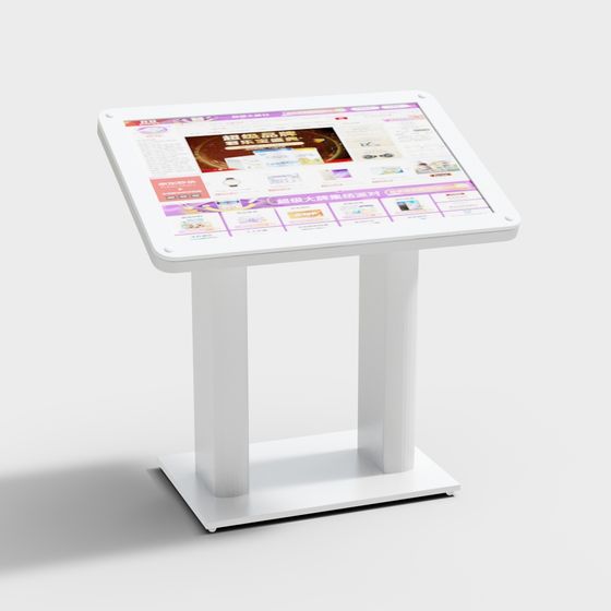 Smart Touch Display Stand 3D model