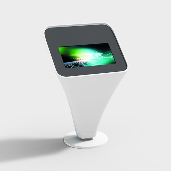 Interactive Touchscreen Kiosk 3D model