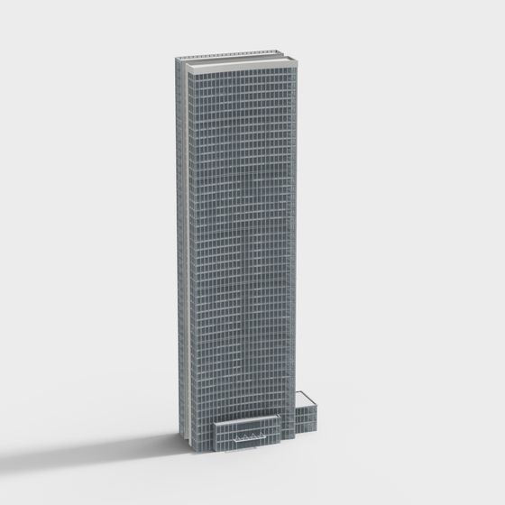 Urban Skyscraper 3D Model