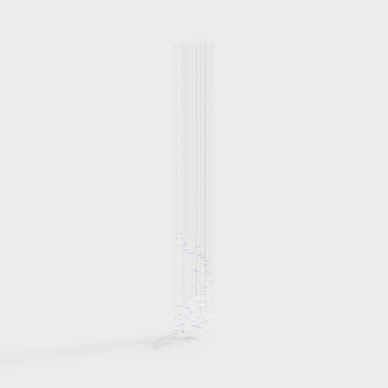 Shopping mall atrium crystal chandelier