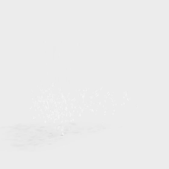 Splashing Water 3D Model