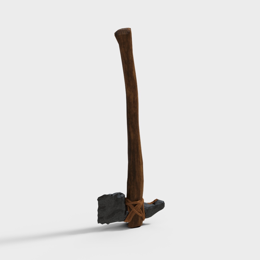 STL Axe 3D Model – High-Detail, Realistic Design