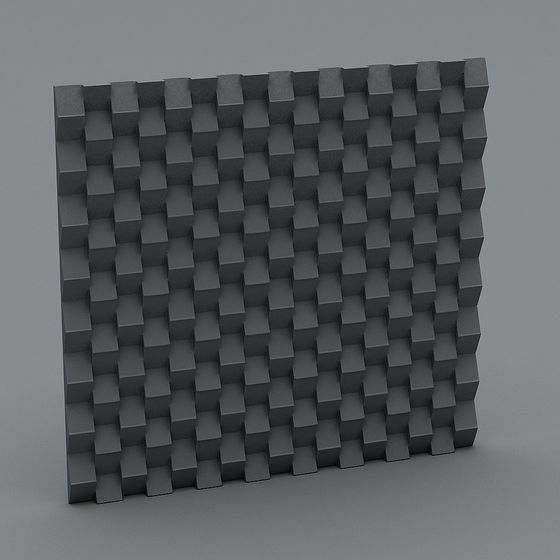 Cubical Maze 3D model with Low Poly Design