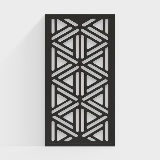 Geometric Panel 3D model