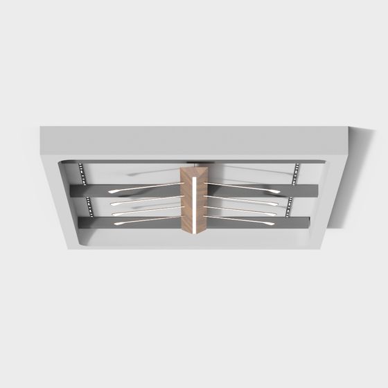 Modern Ceiling Light Fixture 3D Model – Contemporary Design