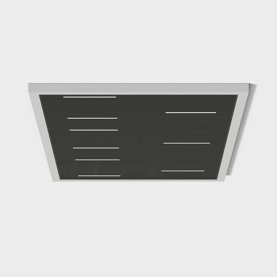 Restaurant grille ceiling