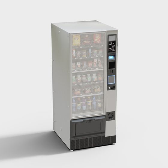 Realistic Vending Machine 3D model