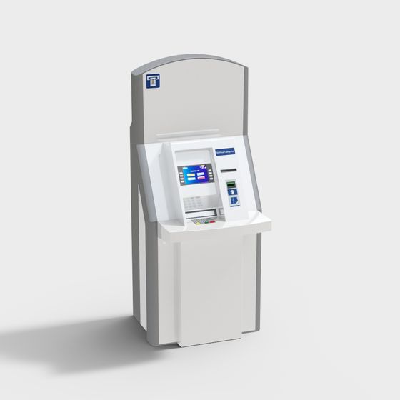 Realistic ATM Machine 3D model
