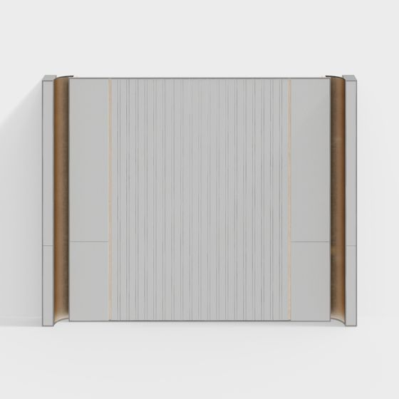 Stylish Low-Poly Roller Shutter – Gray & Gold Design