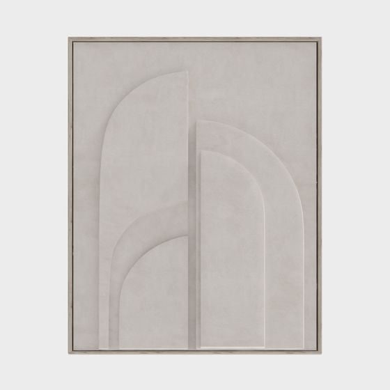 Abstract Geometric Door 3D model