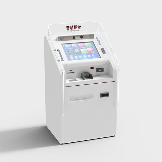 Smart Kiosk 3D Model
