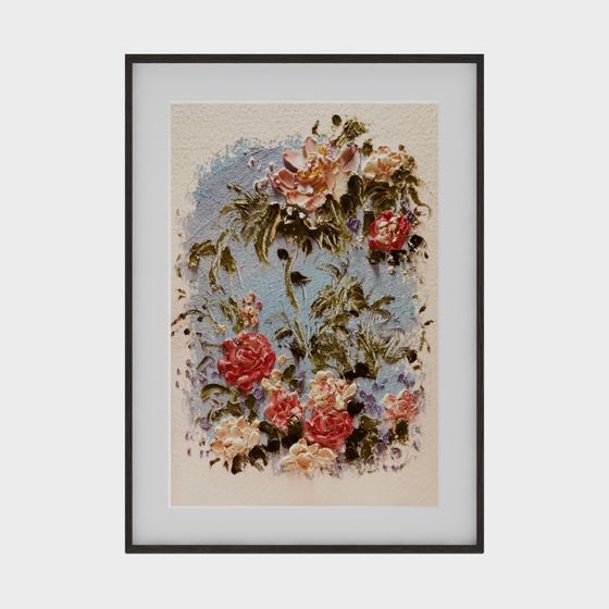 Flower Dream 3D model - A Colorful Floral Wonderland