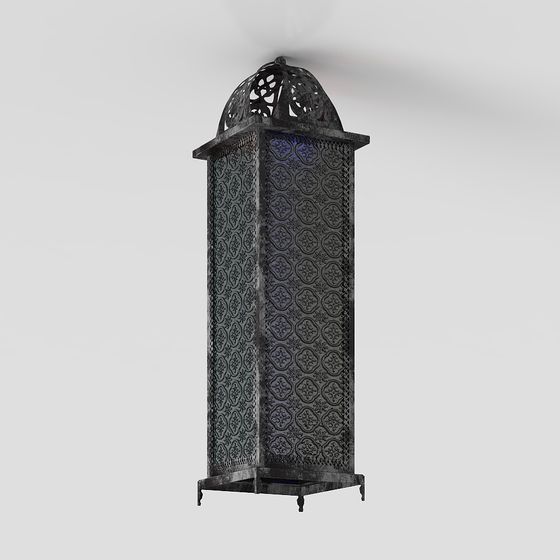 Ancient Castle Lantern 3D model for Unique Designs