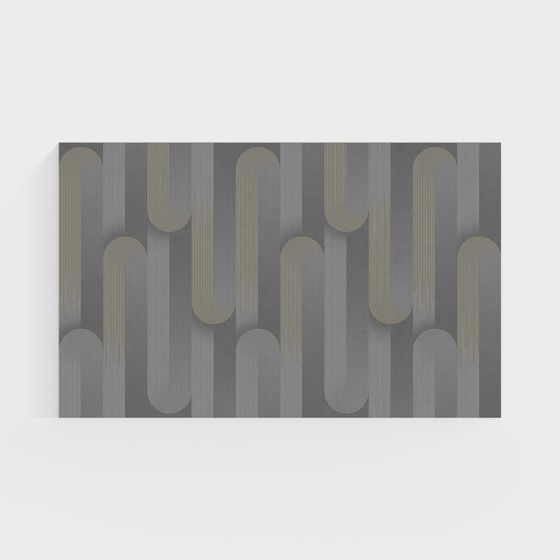 Streamlined Geometric 3D model