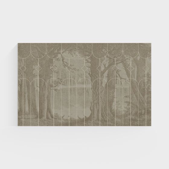 Ancient Forest Gate 3D model