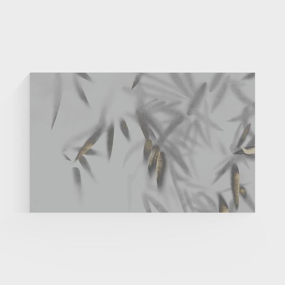 Light and Shadow Bamboo Forest 3D model