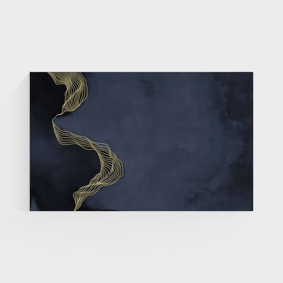 Celestial Wave 3D model for Dreamy Spaces