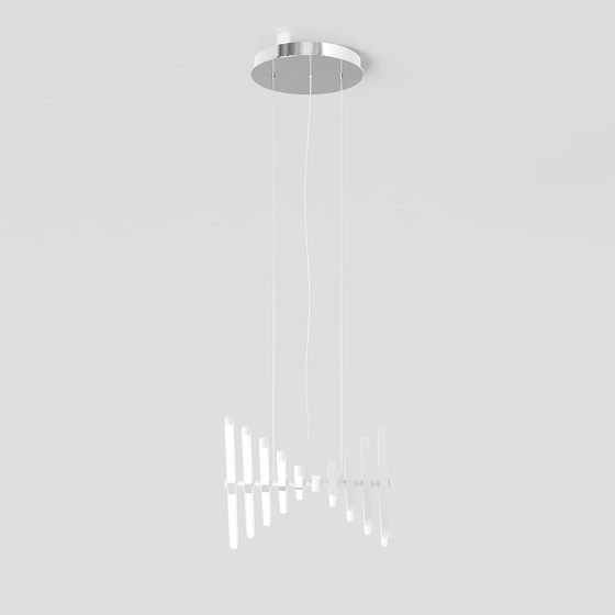 Modern Luxury Lamps 3D Model - Gray Style Free
