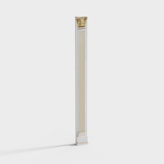 Elegant Roman Column 3D model