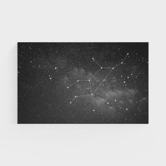 Galaxy Constellation 3D model for Creative Projects