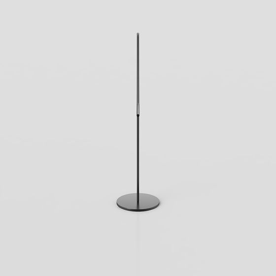Sleek Minimalist Floor Lamp 3D model