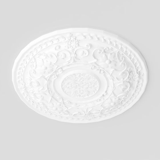 Elegant Ceiling Medallion 3D model