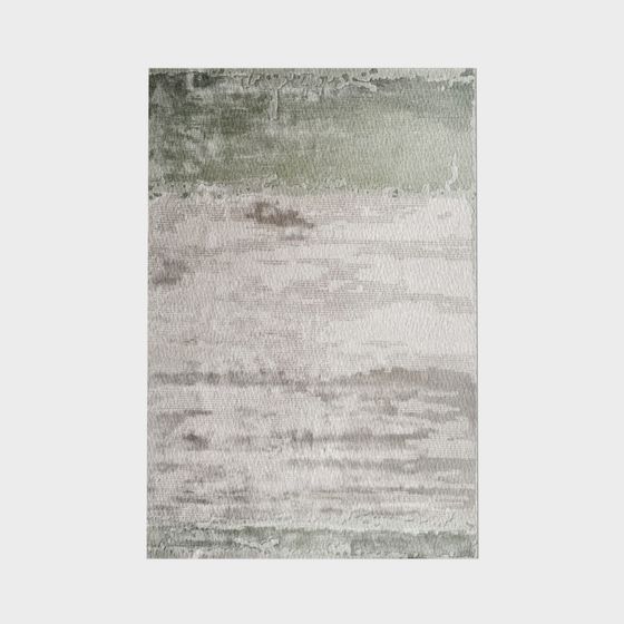 Water Rhythm Rug 3D Model – Low Poly Textured Rug