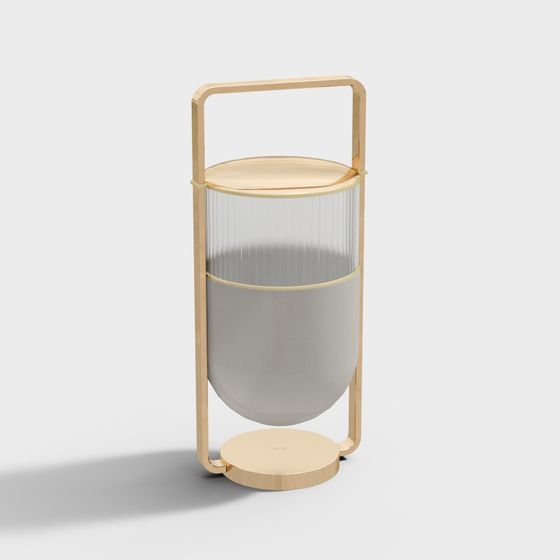 Elegant Vase Stand 3D model for Contemporary Settings