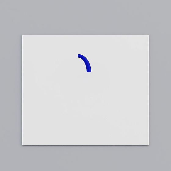 Smooth Curved 3D Model