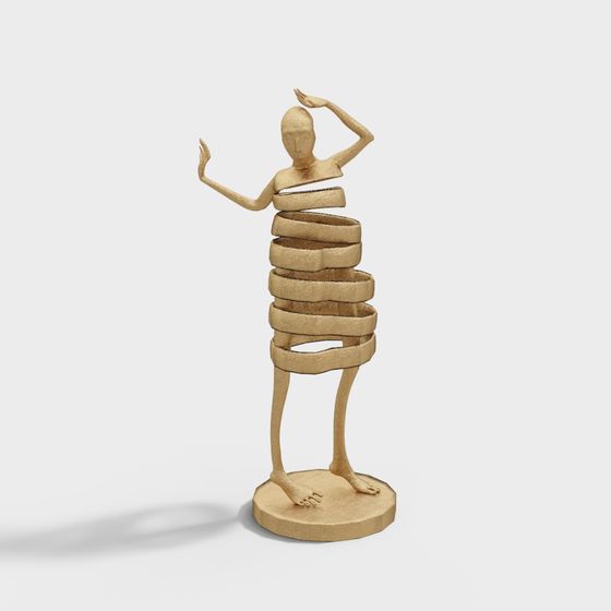 Twisted Dancer 3D model