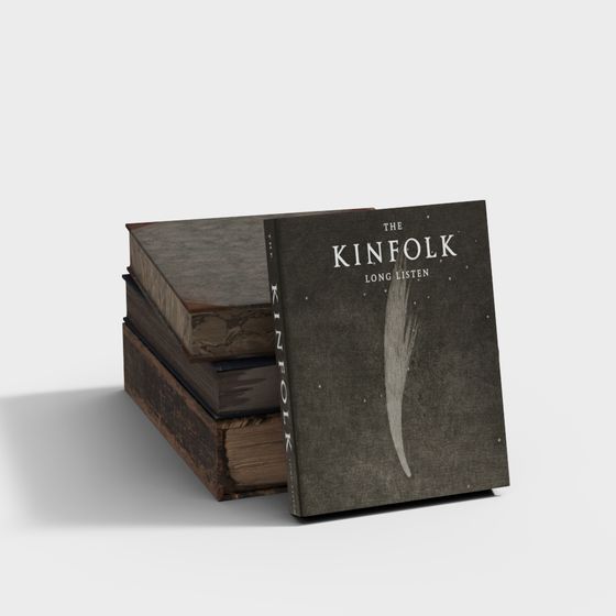 The Kinfolk: Long Listen Vintage Book 3D model