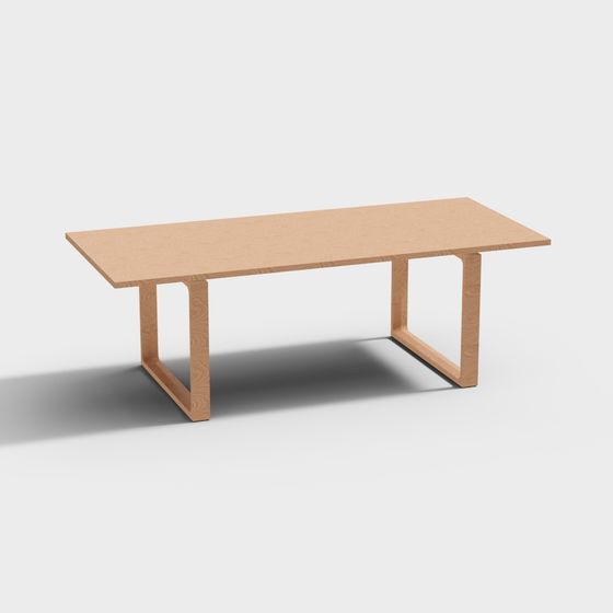 Urban Table 3D model for Modern Design