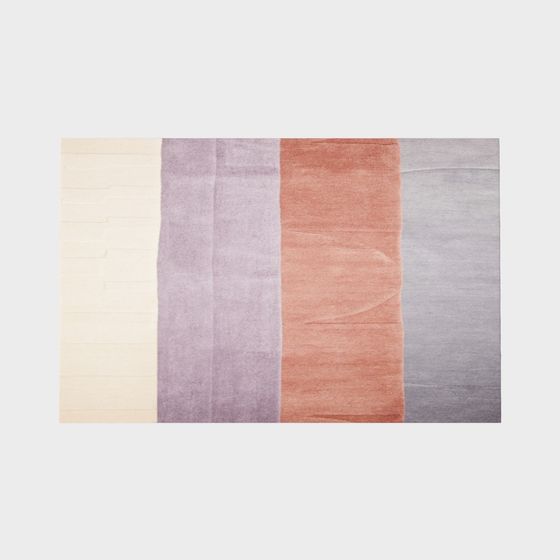 Rainbow Velvet Rug 3D Model – Soft Multicolor Texture