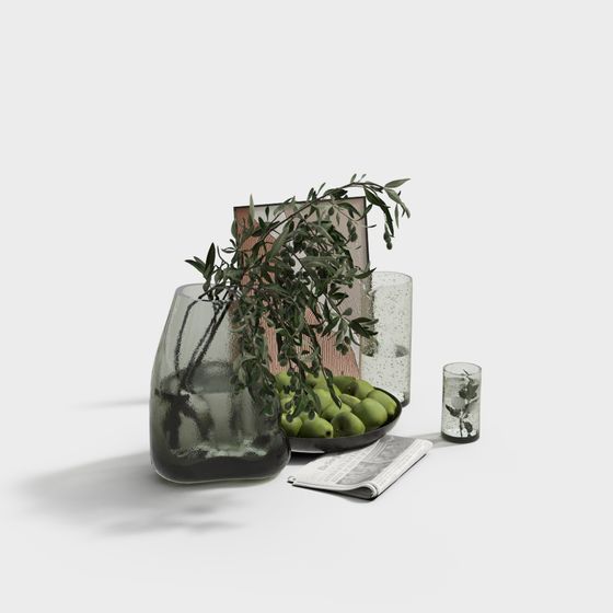 Urban Greenery 3D model for Modern Design