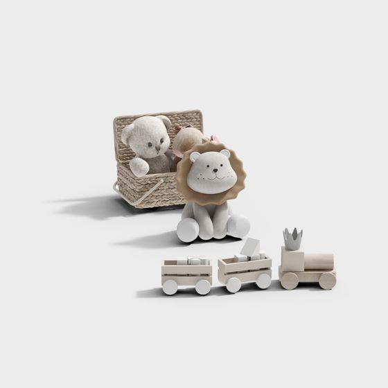 Charming Funland 3D Model for Dreamy Spaces