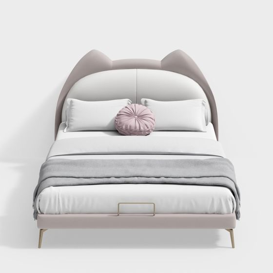 Cat Ear Bed 3D model