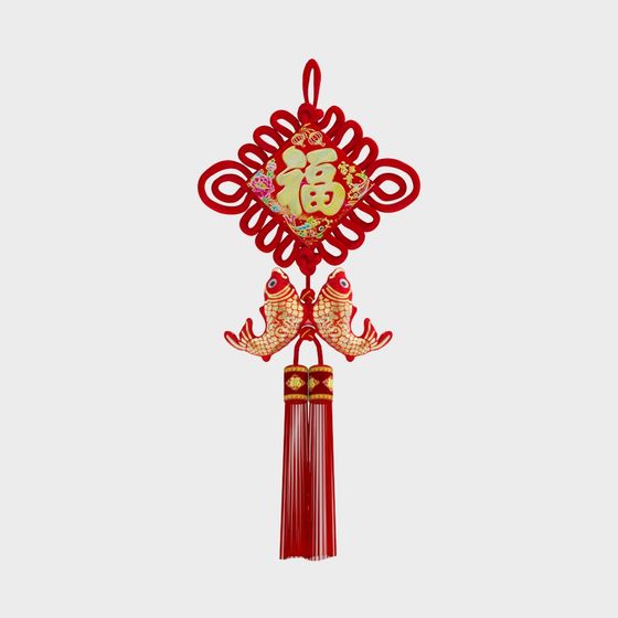 Vibrant Red Eastern Aesthetic 3D model