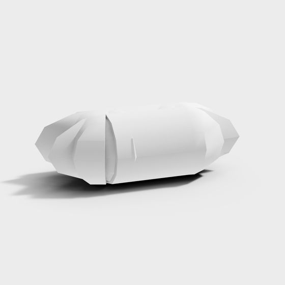 Futuristic Capsule 3D model