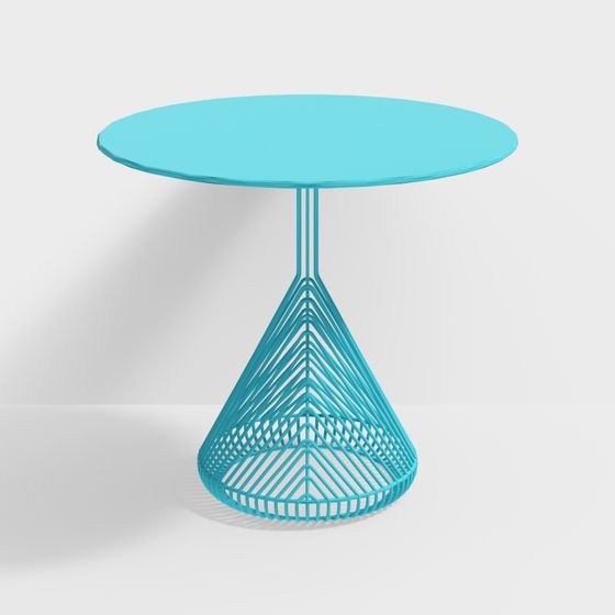 Streamlined Table 3D model