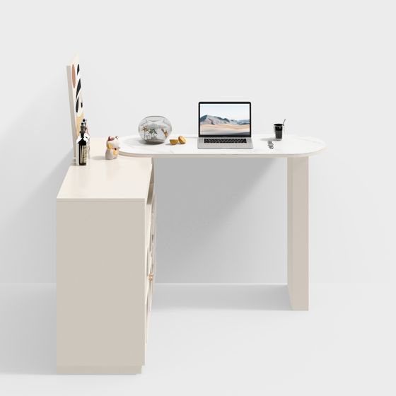 Minimalist Workstation 3D model