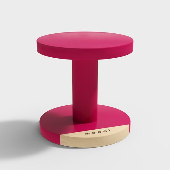 Mood Table Low-Poly 3D Model for Modern Design