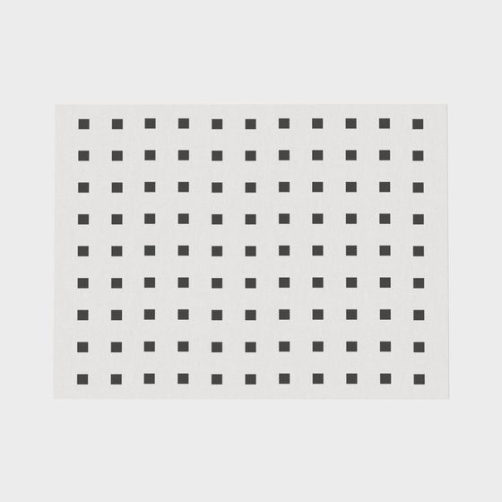 Minimalist Grid Panel 3D Model
