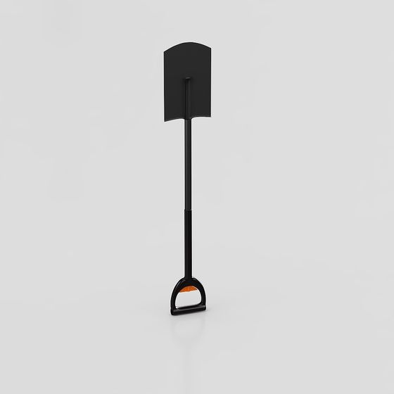 Black Spade 3D Model – Free