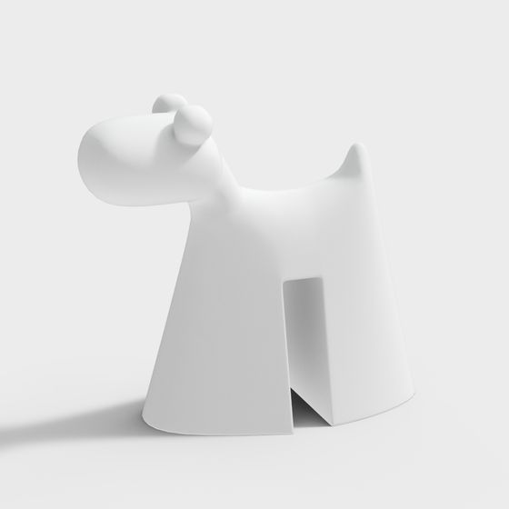 Simplicity 3D Dog Model