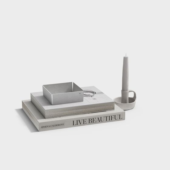 Urban Serenity Corner 3D model for Creative Spaces