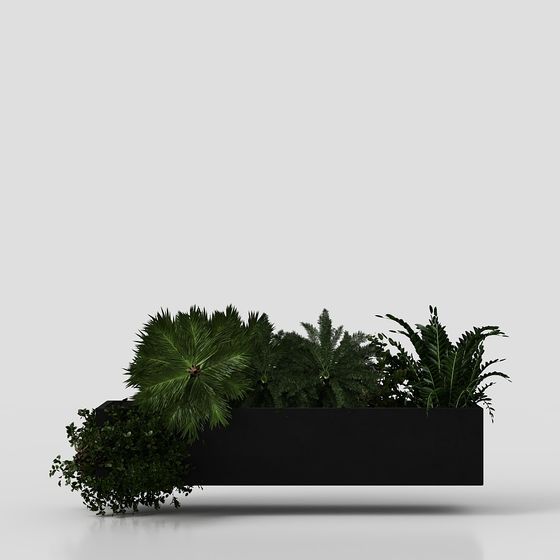 Urban Oasis Planter Box 3D model